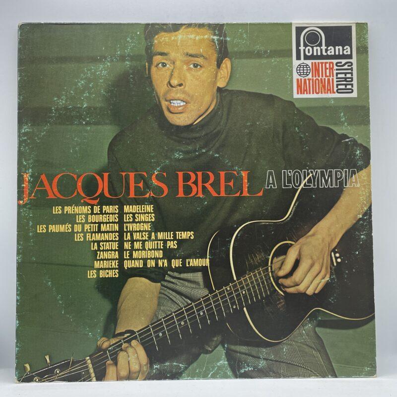 Jacques Brel - Jacques Brel A L'Olympia - 858 015 FPY - Vinyl LP